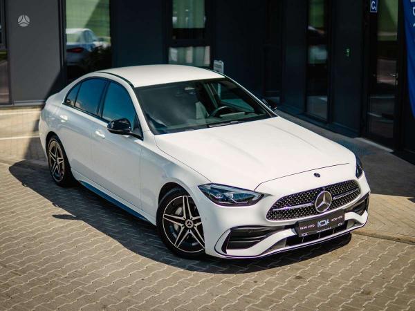 Balts Mercedes-Benz C 200 2024 Kauņa, ar dzinēja tilpumu 1.99 L un nobraukumu 23 tūkst. km par 37450 €, foto 3 vietnē AUTOMOTO.COM.LV