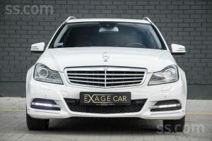 White Mercedes-Benz C 200 2011 in Tukums, with an engine capacity of 2.20 L and mileage of 0 thousand km for 2490 €, photo 4 on AUTOMOTO.COM.LV