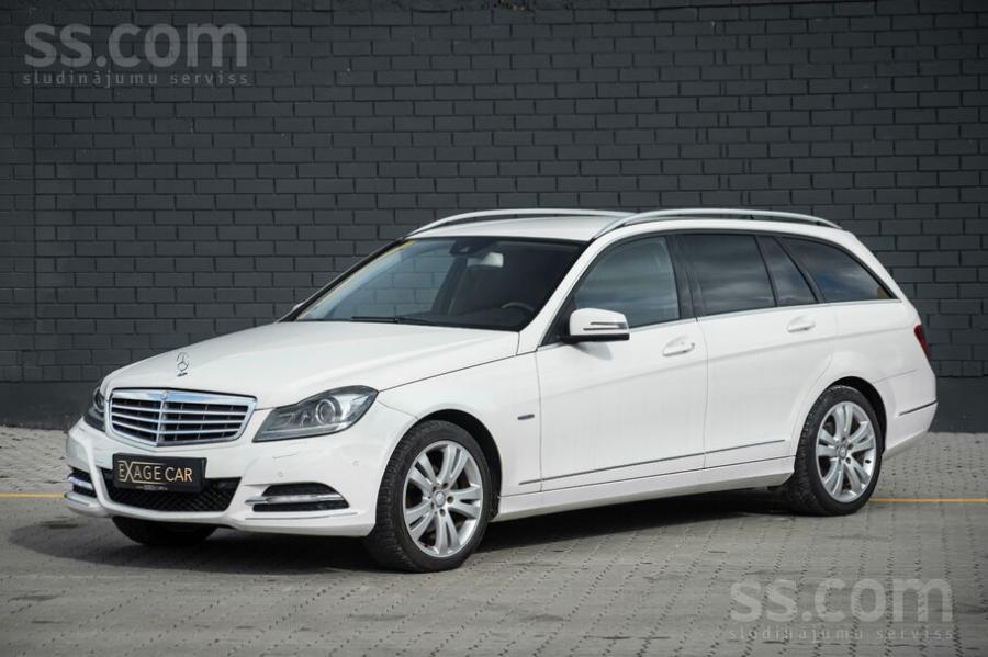 White Mercedes-Benz C 200 2011 in Tukums, with an engine capacity of 2.20 L and mileage of 0 thousand km for 2490 €, photo 10 on AUTOMOTO.COM.LV