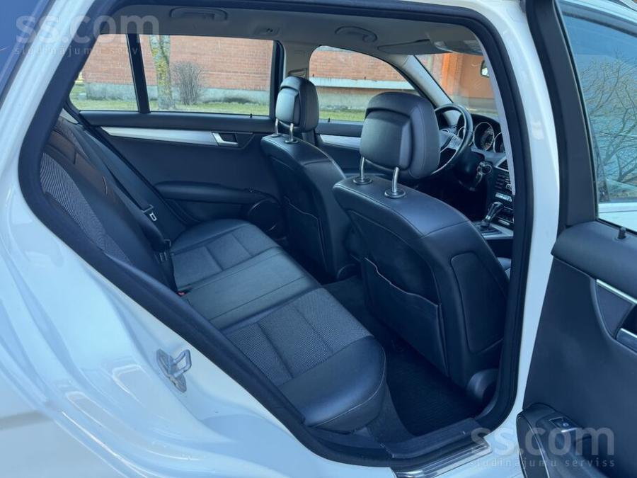 Balts Mercedes-Benz C 200 2011 Valmiera, ar dzinēja tilpumu 2.20 L un nobraukumu 306 tūkst. km par 6700 €, foto 12 vietnē AUTOMOTO.COM.LV
