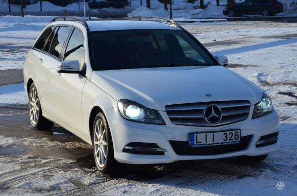 Balts Mercedes-Benz C 200 2014 Šauļi, ar dzinēja tilpumu 2.10 L un nobraukumu 347 tūkst. km par 5900 €, foto 1 vietnē AUTOMOTO.COM.LV
