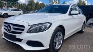 White Mercedes-Benz C 200 2015 in Riga, with an engine capacity of 1.60 L and mileage of 269 thousand km for 11500 €, photo  on AUTOMOTO.COM.LV
