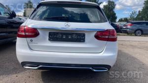 White Mercedes-Benz C 200 2015 in Riga, with an engine capacity of 1.60 L and mileage of 269 thousand km for 11500 €, photo 6 on AUTOMOTO.COM.LV
