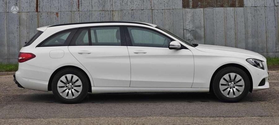 Balts Mercedes-Benz C 200 2016 Utena, ar dzinēja tilpumu 1.60 L un nobraukumu 302 tūkst. km par 7650 €, foto 6 vietnē AUTOMOTO.COM.LV