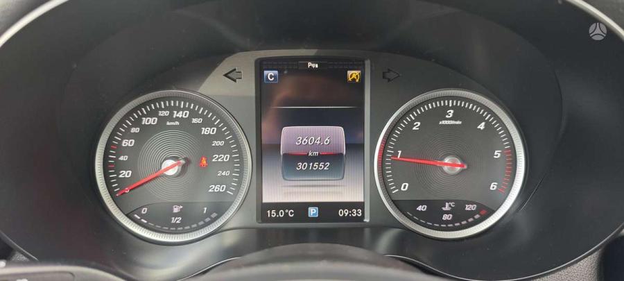Balts Mercedes-Benz C 200 2016 Utena, ar dzinēja tilpumu 1.60 L un nobraukumu 302 tūkst. km par 7450 €, foto 17 vietnē AUTOMOTO.COM.LV