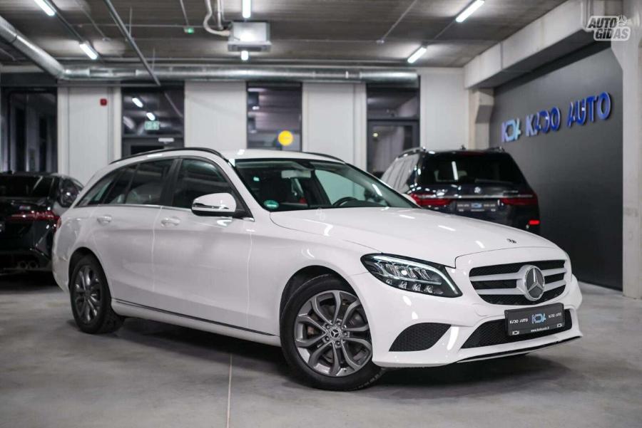 Balts Mercedes-Benz C 200 2018 Marijampole, ar dzinēja tilpumu 2.00 L un nobraukumu 195 tūkst. km par 13950 €, foto 1 vietnē AUTOMOTO.COM.LV