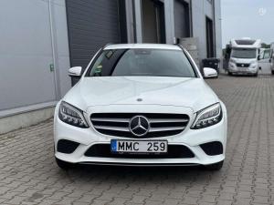 White Mercedes-Benz C 200 2019 in Vilnius, with an engine capacity of 1.60 L and mileage of 268 thousand km for 16500 €, photo 20 on AUTOMOTO.COM.LV