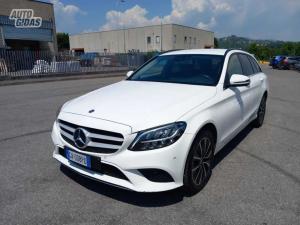 White Mercedes-Benz C 200 2020 in Druskininkai, with an engine capacity of 1.60 L and mileage of 175 thousand km for 18300 €, photo  on AUTOMOTO.COM.LV