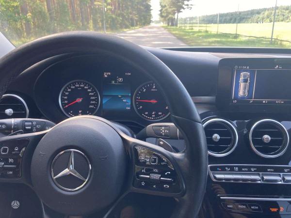 White Mercedes-Benz C 200 2020 in Druskininkai, with an engine capacity of 1.60 L and mileage of 176 thousand km for 18300 €, photo 1 on AUTOMOTO.COM.LV