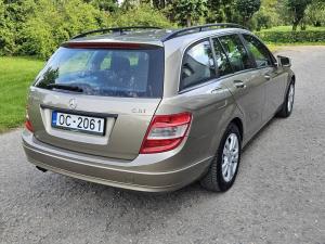 Yellow Mercedes-Benz C 200 2008 in Jekabpils, with an engine capacity of 2.20 L and mileage of 302 thousand km for 4890 €, photo 7 on AUTOMOTO.COM.LV