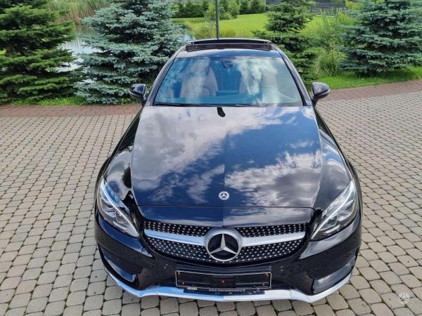 Black Mercedes-Benz c-220 2017 in Alytus, with an engine capacity of 2.20 L and mileage of 226 thousand km for 16900 €, photo 3 on AUTOMOTO.COM.LV
