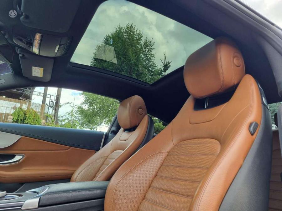 Black Mercedes-Benz c-220 2017 in Alytus, with an engine capacity of 2.20 L and mileage of 226 thousand km for 16900 €, photo 17 on AUTOMOTO.COM.LV