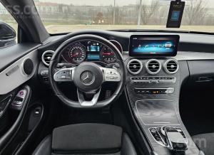 Black Mercedes-Benz c-220 2018 in Vilnius, with an engine capacity of 2.00 L and mileage of 306 thousand km for 19999 €, photo 29 on AUTOMOTO.COM.LV