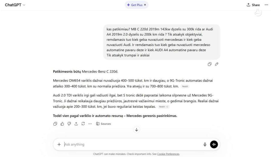 Black Mercedes-Benz c-220 2018 in Vilnius, with an engine capacity of 2.00 L and mileage of 307 thousand km for 19000 €, photo 33 on AUTOMOTO.COM.LV