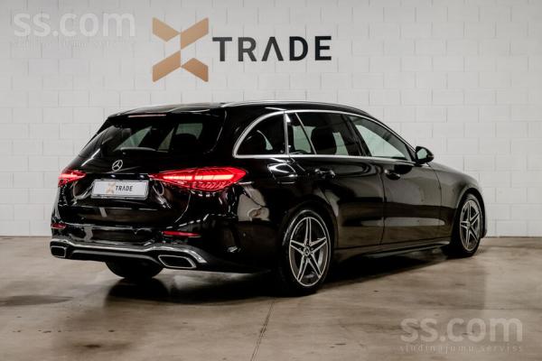 Black Mercedes-Benz c-220 2022 in Tallinn, with an engine capacity of 2.00 L and mileage of 260 thousand km for 19990 €, photo 2 on AUTOMOTO.COM.LV