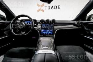 Black Mercedes-Benz c-220 2022 in Tallinn, with an engine capacity of 2.00 L and mileage of 260 thousand km for 19990 €, photo 7 on AUTOMOTO.COM.LV