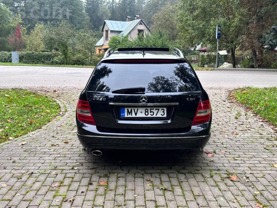 Melns Mercedes-Benz c-220 2013 Jūrmala, ar dzinēja tilpumu 2.20 L un nobraukumu 340 tūkst. km par 6990 €, foto 7 vietnē AUTOMOTO.COM.LV