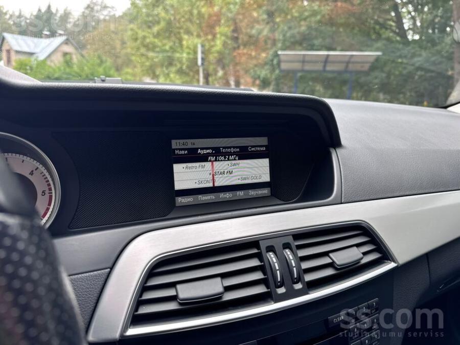 Melns Mercedes-Benz c-220 2013 Jūrmala, ar dzinēja tilpumu 2.20 L un nobraukumu 340 tūkst. km par 6990 €, foto 24 vietnē AUTOMOTO.COM.LV