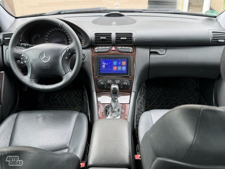 Melns Mercedes-Benz c-220 2004 Kauņa, ar dzinēja tilpumu 2.20 L un nobraukumu 252 tūkst. km par 2950 €, foto 10 vietnē AUTOMOTO.COM.LV