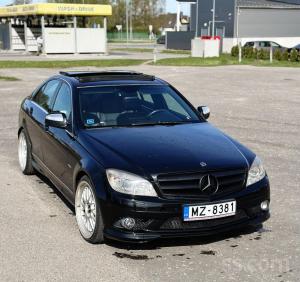 Melns Mercedes-Benz c-220 2007 Liepāja, ar dzinēja tilpumu 2.20 L un nobraukumu 337 tūkst. km par 7650 €, foto 1 vietnē AUTOMOTO.COM.LV
