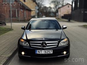 Black Mercedes-Benz c-220 2008 in Riga, with an engine capacity of 2.20 L and mileage of 0 thousand km for 4500 €, photo 2 on AUTOMOTO.COM.LV