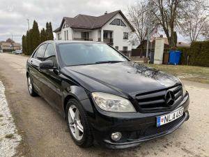 Black Mercedes-Benz c-220 2008 in Alytus, with an engine capacity of 2.15 L and mileage of 303 thousand km for 3250 €, photo  on AUTOMOTO.COM.LV