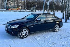 Melns Mercedes-Benz c-220 2008 Rīga, ar dzinēja tilpumu 2.20 L un nobraukumu 253 tūkst. km par 4390 €, foto  vietnē AUTOMOTO.COM.LV
