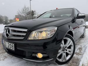 Black Mercedes-Benz c-220 2008 in Kaunas, with an engine capacity of 2.15 L and mileage of 356 thousand km for 4750 €, photo  on AUTOMOTO.COM.LV