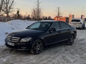 Black Mercedes-Benz c-220 2008 in Kaunas, with an engine capacity of 2.15 L and mileage of 226 thousand km for 4800 €, photo  on AUTOMOTO.COM.LV