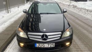 Melns Mercedes-Benz c-220 2008 Viļņa, ar dzinēja tilpumu 2.15 L un nobraukumu 300 tūkst. km par 3700 €, foto 7 vietnē AUTOMOTO.COM.LV