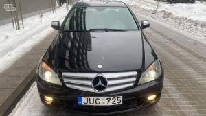Black Mercedes-Benz c-220 2008 in Vilnius, with an engine capacity of 2.10 L and mileage of 300 thousand km for 3500 €, photo 7 on AUTOMOTO.COM.LV