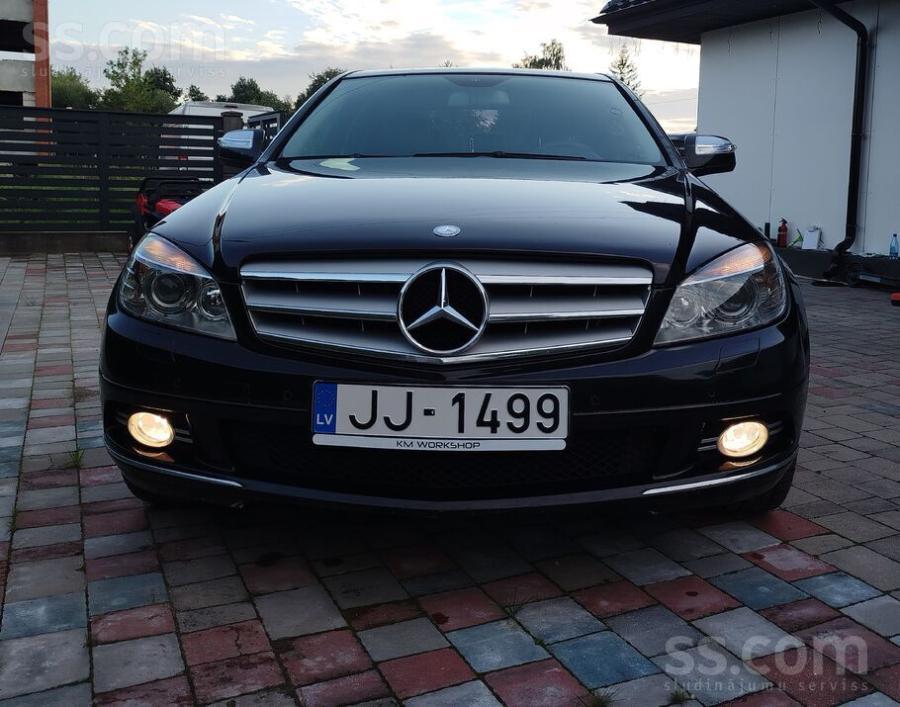 Melns Mercedes-Benz c-220 2008 Jelgava, ar dzinēja tilpumu 2.20 L un nobraukumu 315 tūkst. km par 4700 €, foto 6 vietnē AUTOMOTO.COM.LV