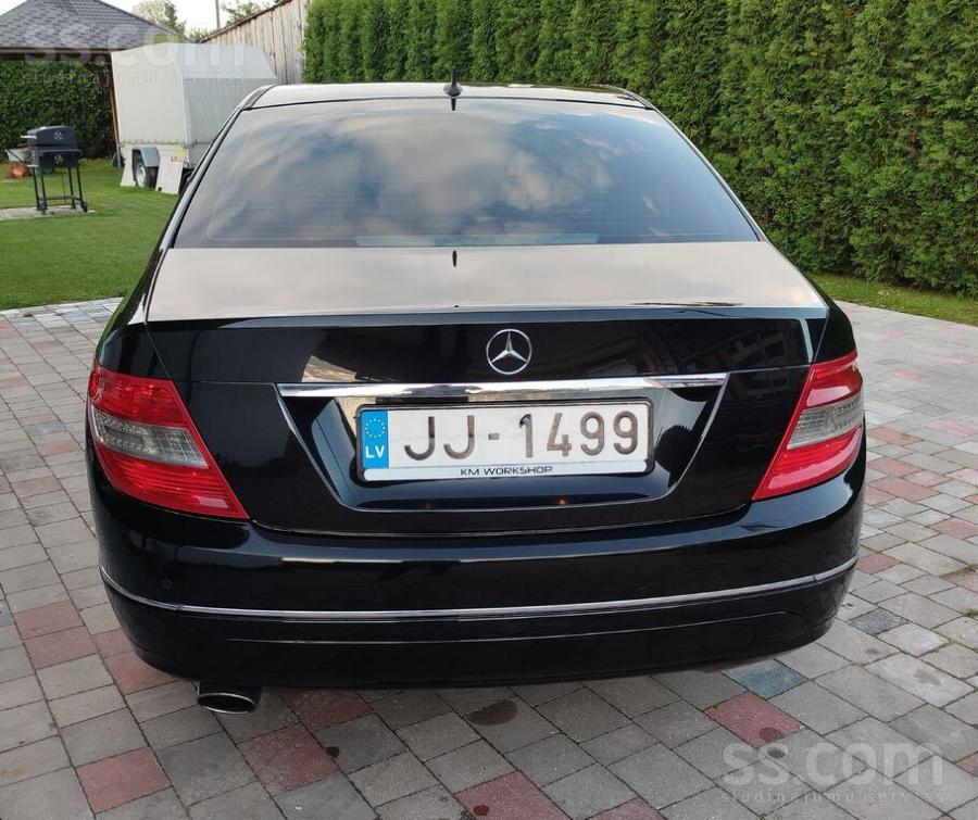 Melns Mercedes-Benz c-220 2008 Jelgava, ar dzinēja tilpumu 2.20 L un nobraukumu 315 tūkst. km par 4700 €, foto 7 vietnē AUTOMOTO.COM.LV