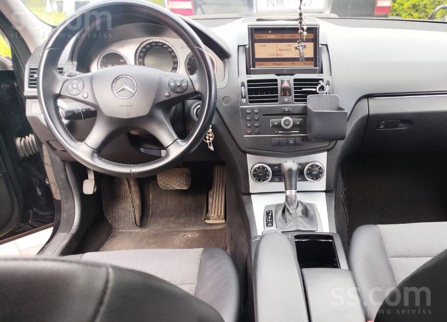 Melns Mercedes-Benz c-220 2008 Jelgava, ar dzinēja tilpumu 2.20 L un nobraukumu 315 tūkst. km par 4700 €, foto 9 vietnē AUTOMOTO.COM.LV