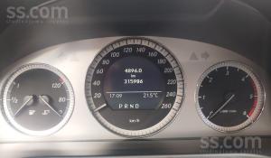 Melns Mercedes-Benz c-220 2008 Jelgava, ar dzinēja tilpumu 2.20 L un nobraukumu 315 tūkst. km par 4700 €, foto 11 vietnē AUTOMOTO.COM.LV