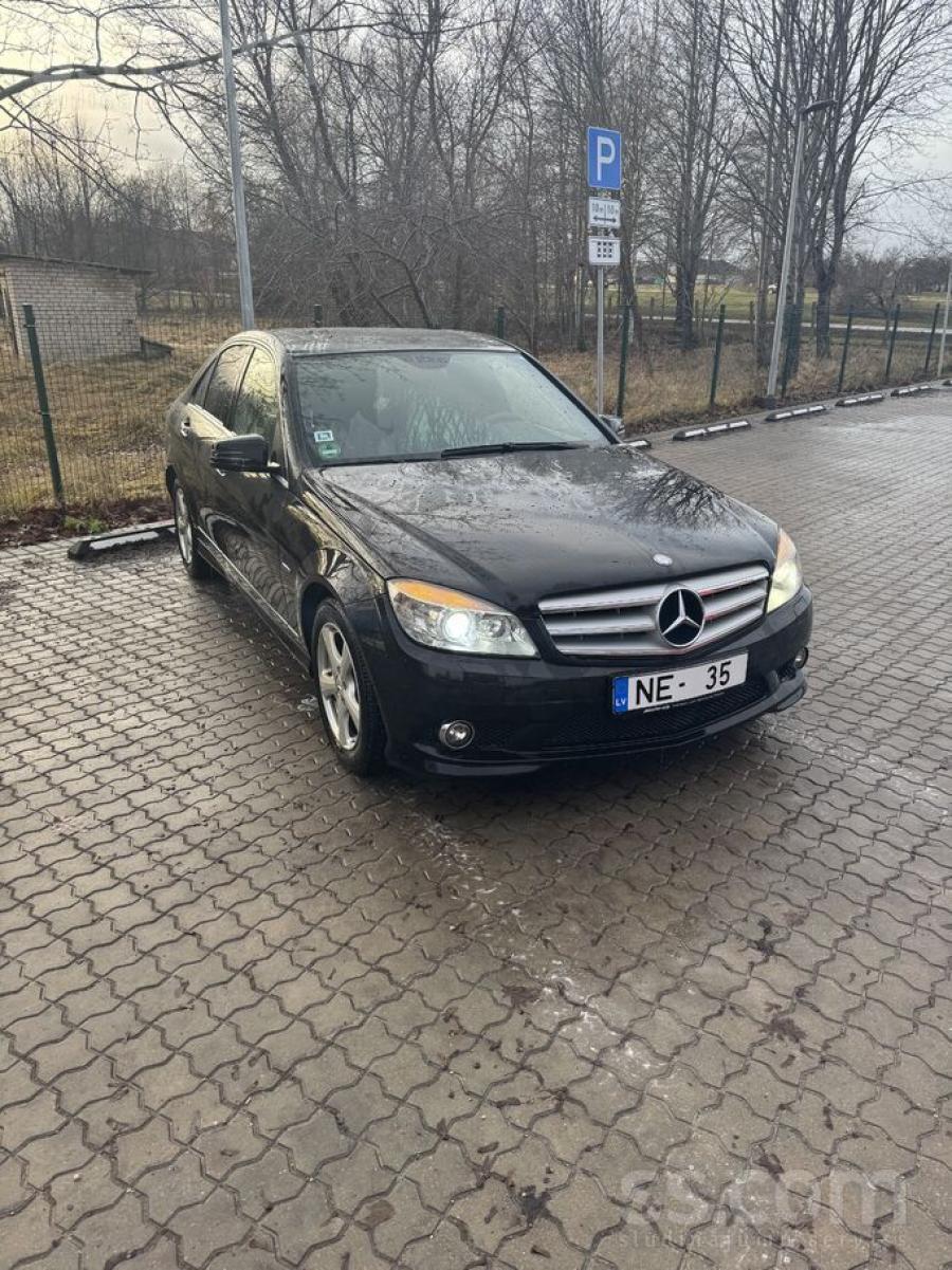 Melns Mercedes-Benz c-220 2009 Talsi, ar dzinēja tilpumu 2.20 L un nobraukumu 259 tūkst. km par 6200 €, foto 1 vietnē AUTOMOTO.COM.LV