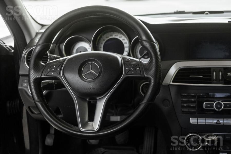 Black Mercedes-Benz c-220 2011 in Aluksne, with an engine capacity of 2.20 L and mileage of 316 thousand km for 6900 €, photo 12 on AUTOMOTO.COM.LV