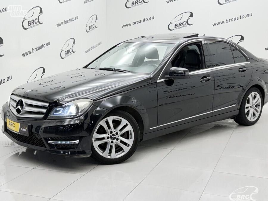 Black Mercedes-Benz c-220 2012 in Avizieniai, with an engine capacity of 2.10 L and mileage of 225 thousand km for 6500 €, photo 1 on AUTOMOTO.COM.LV