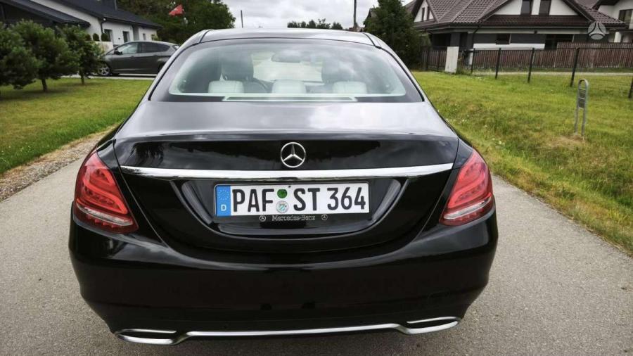 Melns Mercedes-Benz c-220 2014 Šauļi, ar dzinēja tilpumu 2.14 L un nobraukumu 265 tūkst. km par 11990 €, foto 8 vietnē AUTOMOTO.COM.LV