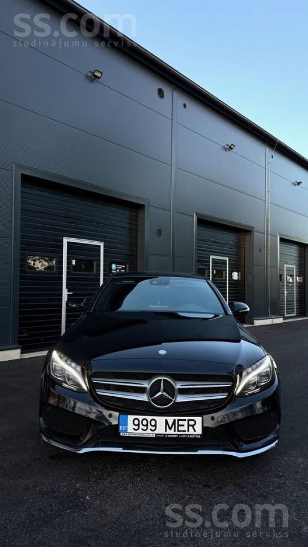 Black Mercedes-Benz c-220 2014 in Tallinn, with an engine capacity of 2.20 L and mileage of 170 thousand km for 18599 €, photo 1 on AUTOMOTO.COM.LV