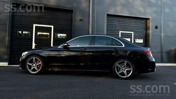Black Mercedes-Benz c-220 2014 in Tallinn, with an engine capacity of 2.20 L and mileage of 170 thousand km for 18599 €, photo 4 on AUTOMOTO.COM.LV