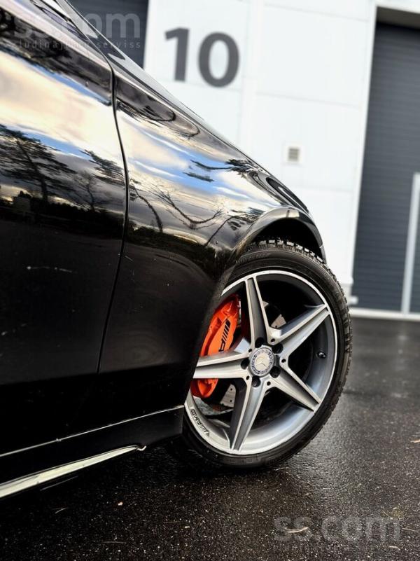 Black Mercedes-Benz c-220 2014 in Tallinn, with an engine capacity of 2.20 L and mileage of 170 thousand km for 18599 €, photo 9 on AUTOMOTO.COM.LV