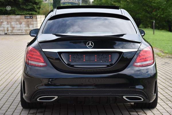 Black Mercedes-Benz c-220 2014 in Vilnius, with an engine capacity of 2.14 L and mileage of 269 thousand km for 13500 €, photo 3 on AUTOMOTO.COM.LV