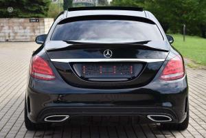 Black Mercedes-Benz c-220 2014 in Vilnius, with an engine capacity of 2.14 L and mileage of 269 thousand km for 13500 €, photo 4 on AUTOMOTO.COM.LV