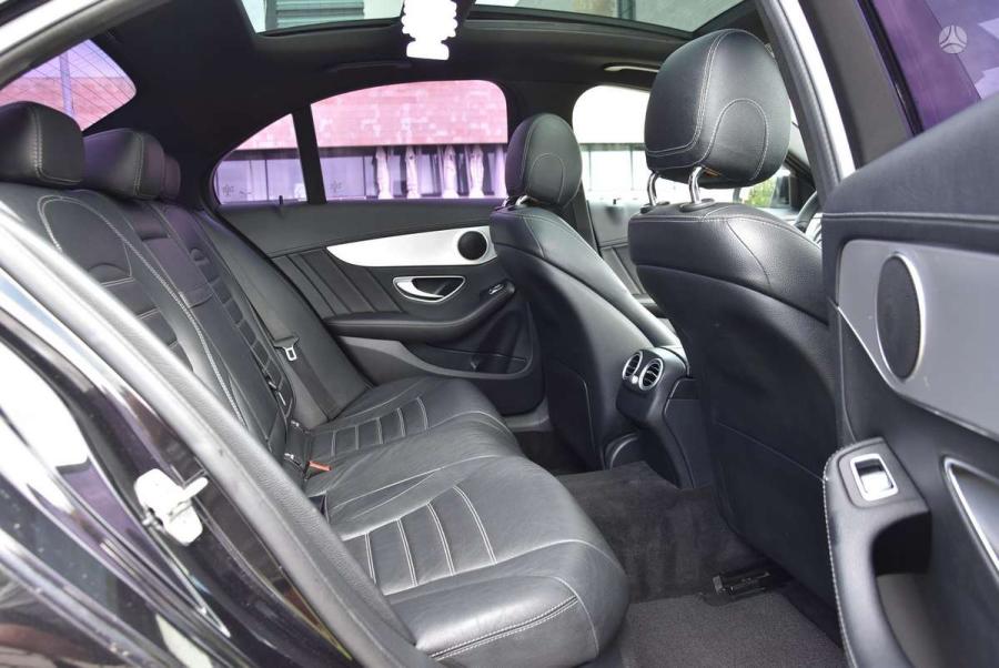 Black Mercedes-Benz c-220 2014 in Vilnius, with an engine capacity of 2.14 L and mileage of 269 thousand km for 13500 €, photo 19 on AUTOMOTO.COM.LV
