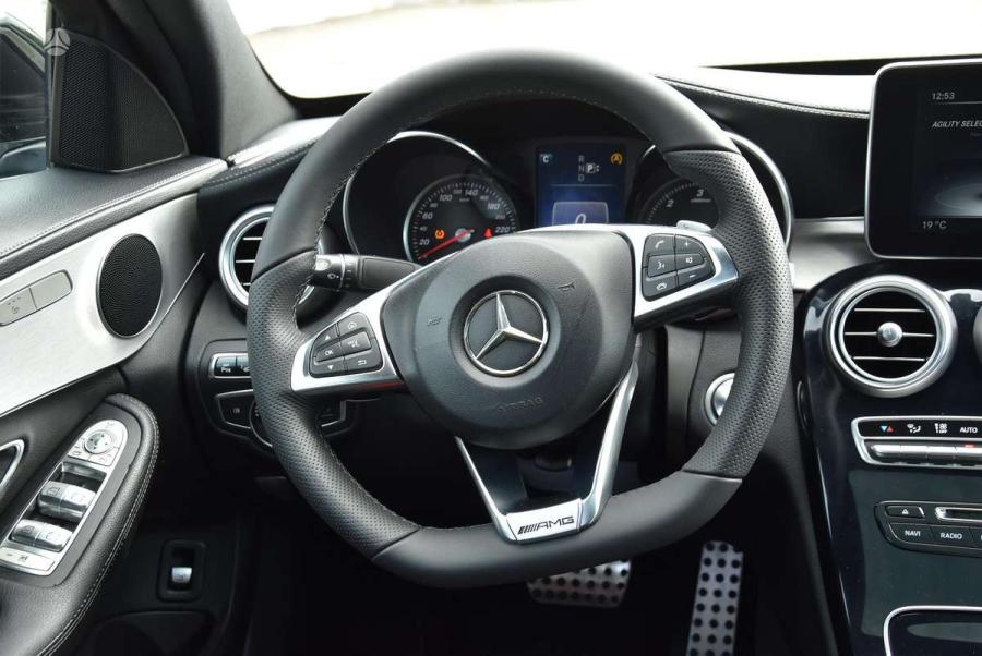 Black Mercedes-Benz c-220 2014 in Vilnius, with an engine capacity of 2.14 L and mileage of 269 thousand km for 13500 €, photo 21 on AUTOMOTO.COM.LV