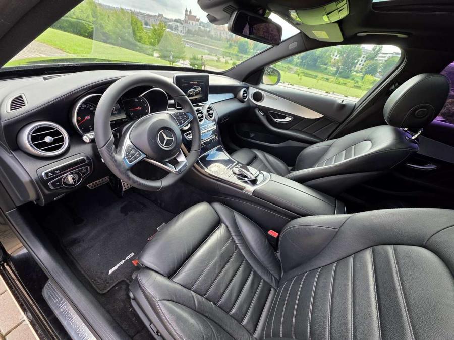 Black Mercedes-Benz c-220 2014 in Vilnius, with an engine capacity of 2.14 L and mileage of 269 thousand km for 13500 €, photo 28 on AUTOMOTO.COM.LV