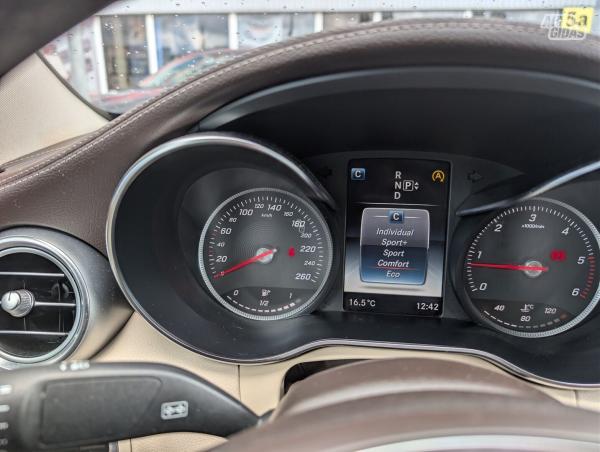 Melns Mercedes-Benz c-220 2014 Klaipėda, ar dzinēja tilpumu 2.20 L un nobraukumu 155 tūkst. km par 14000 €, foto 9 vietnē AUTOMOTO.COM.LV