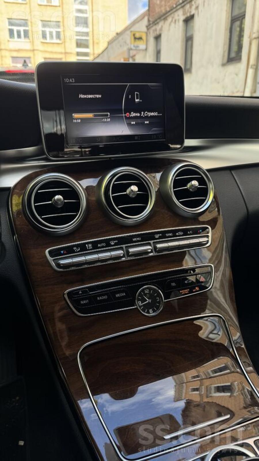 Melns Mercedes-Benz c-220 2014 Rīga, ar dzinēja tilpumu 2.20 L un nobraukumu 366 tūkst. km par 11990 €, foto 9 vietnē AUTOMOTO.COM.LV
