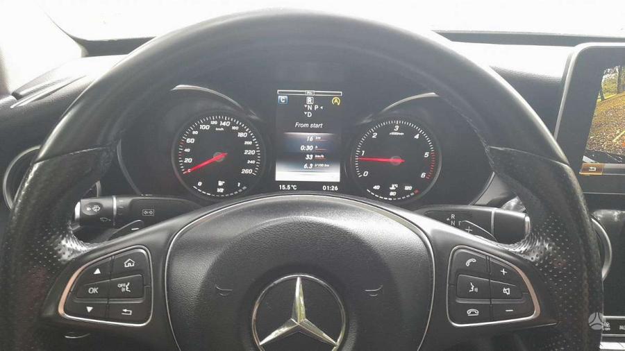 Black Mercedes-Benz c-220 2014 in Kaunas, with an engine capacity of 2.20 L and mileage of 341 thousand km for 11600 €, photo 12 on AUTOMOTO.COM.LV